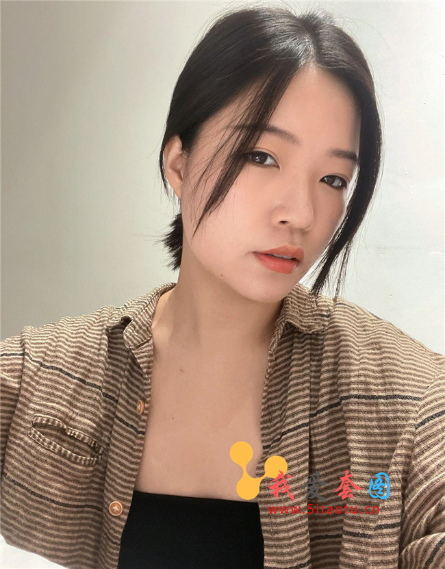 YC398-423P+34V-温柔大方短发白领小姐姐上班族美女日常生活照套图_【我要套图网】